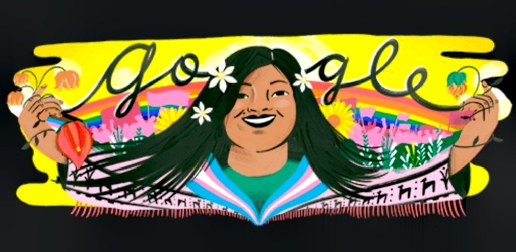 La activista trans Diana Sacayán fue homenajeada con un doodle de ...